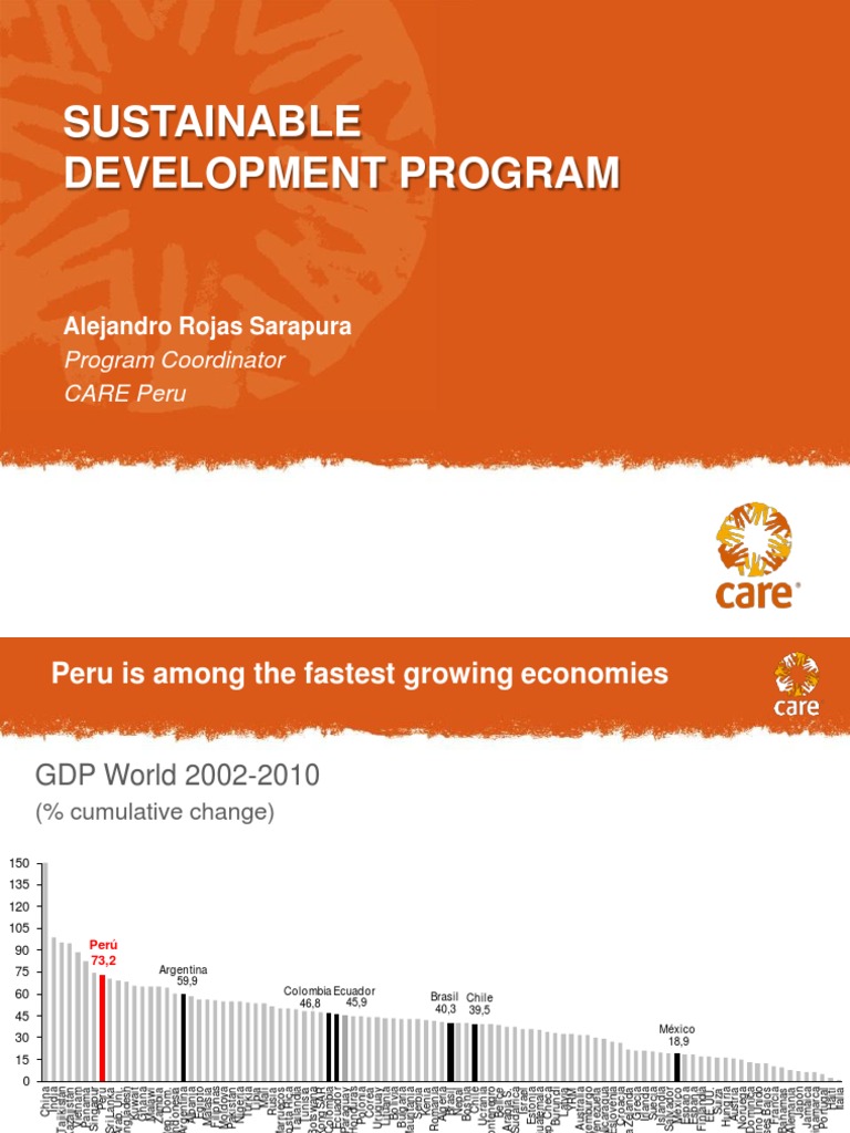 Sustainable Development Program | PDF | Poverty | Poverty & Homelessness