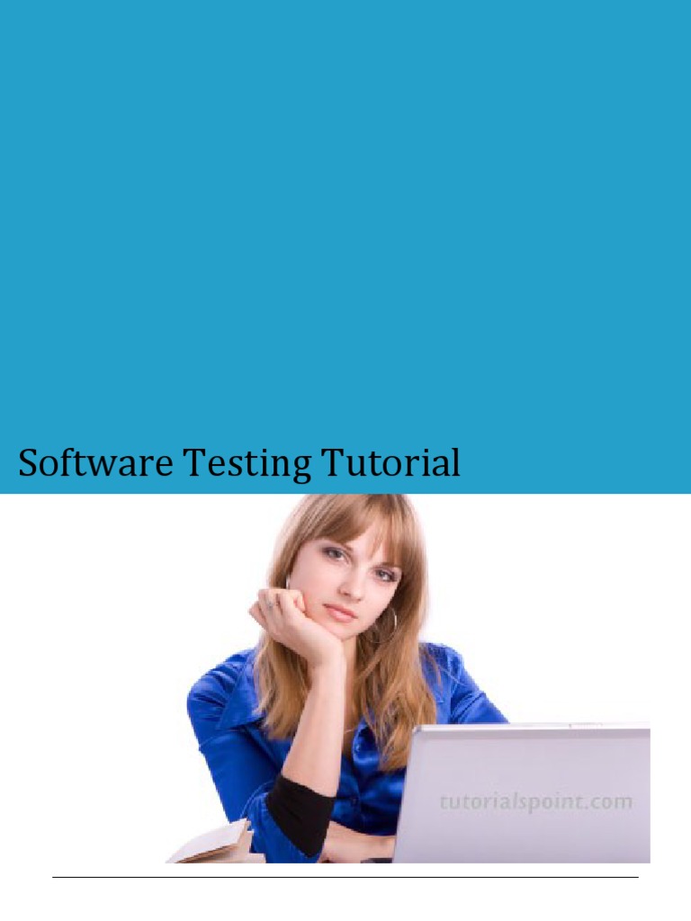 Software Testing Tutorial | PDF | Software Testing | Usability Software Testing Tutorial | PDF | Software Testing | Usability