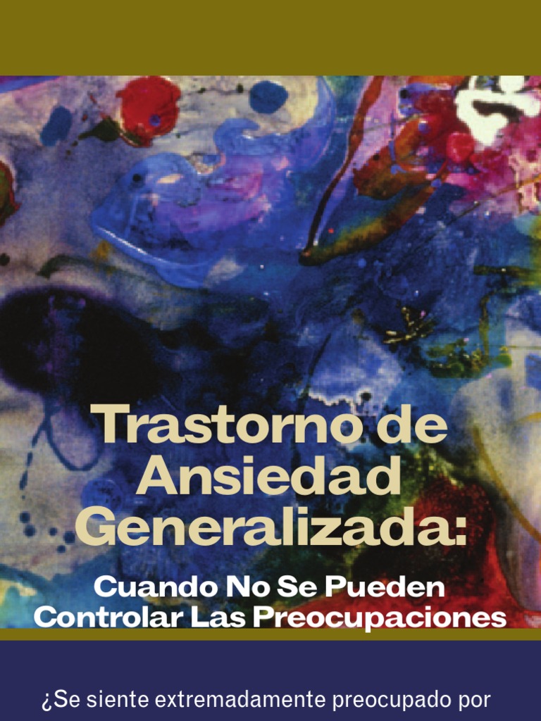 Tag Gad Brochure Spanish | PDF | Antidepresivo | Ansiedad