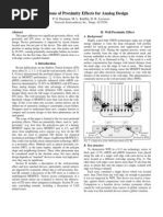 Well Proximity Effect | PDF | Mosfet | Field Effect Transistor