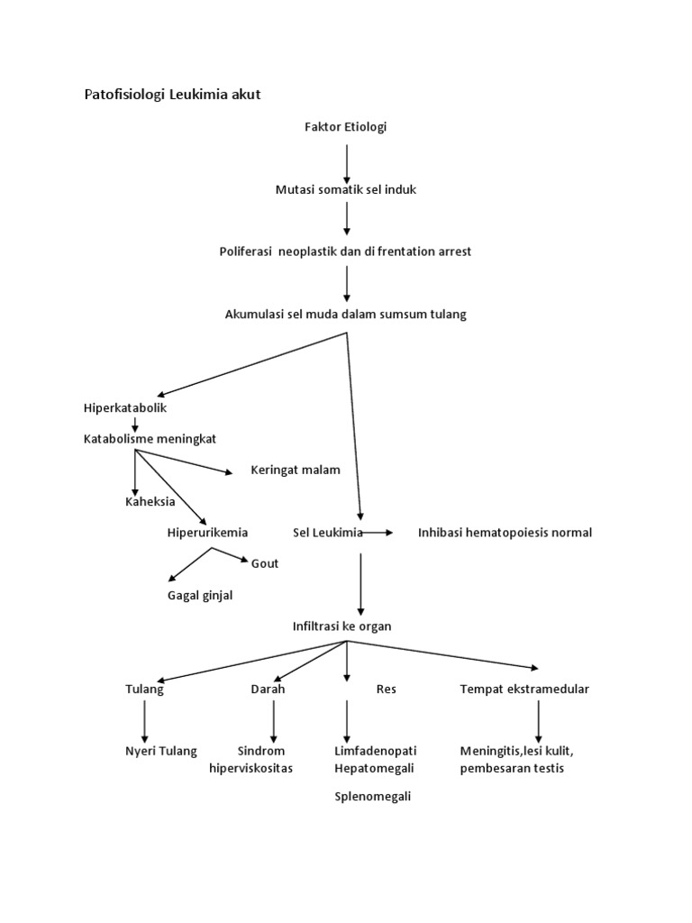 Patofisiologi Leukimia Akut | PDF