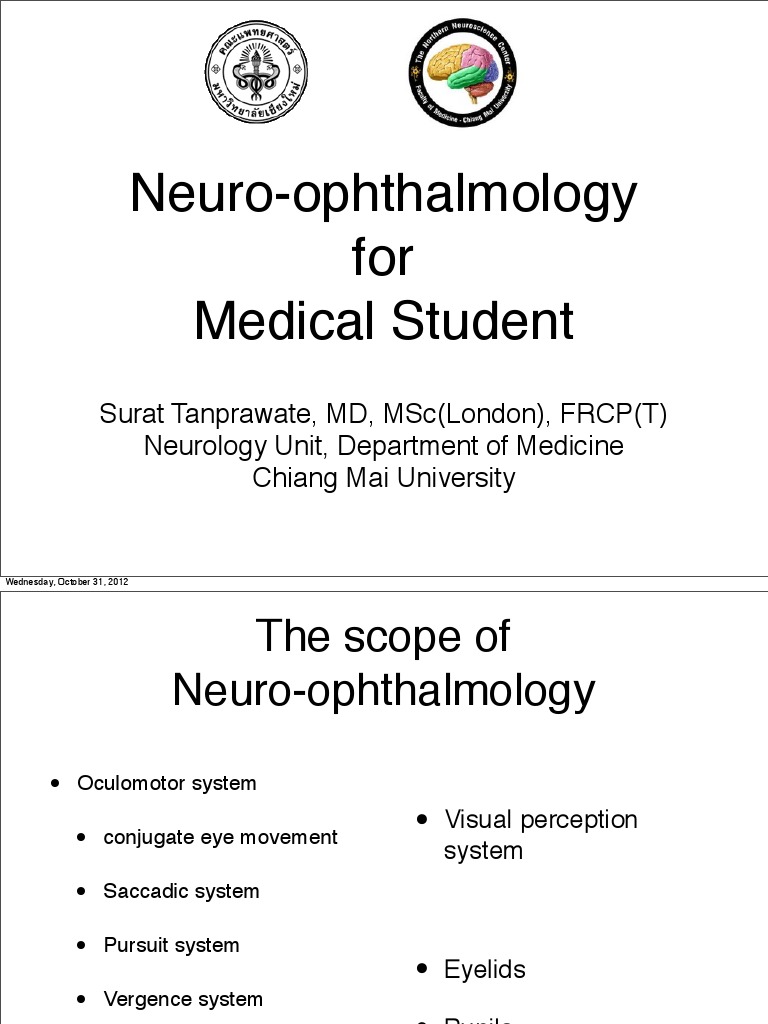 Neuro Ophthalmology | PDF | Eye | Neuroscience