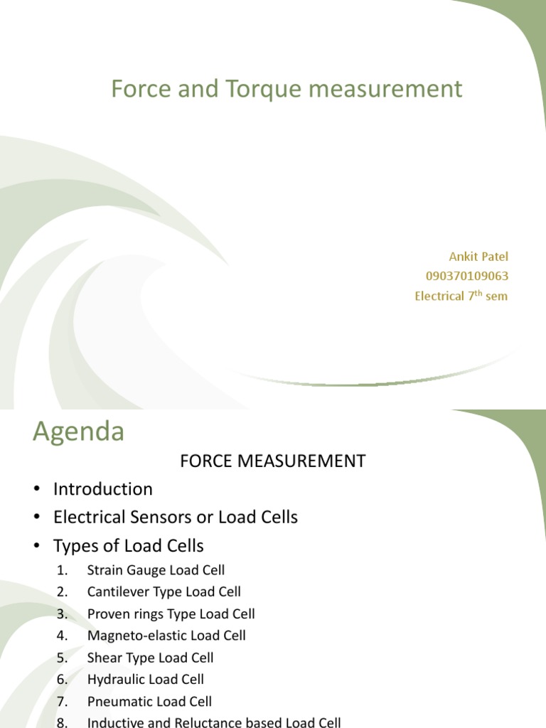 Force and Torque | PDF | Deformation (Mechanics) | Inductor