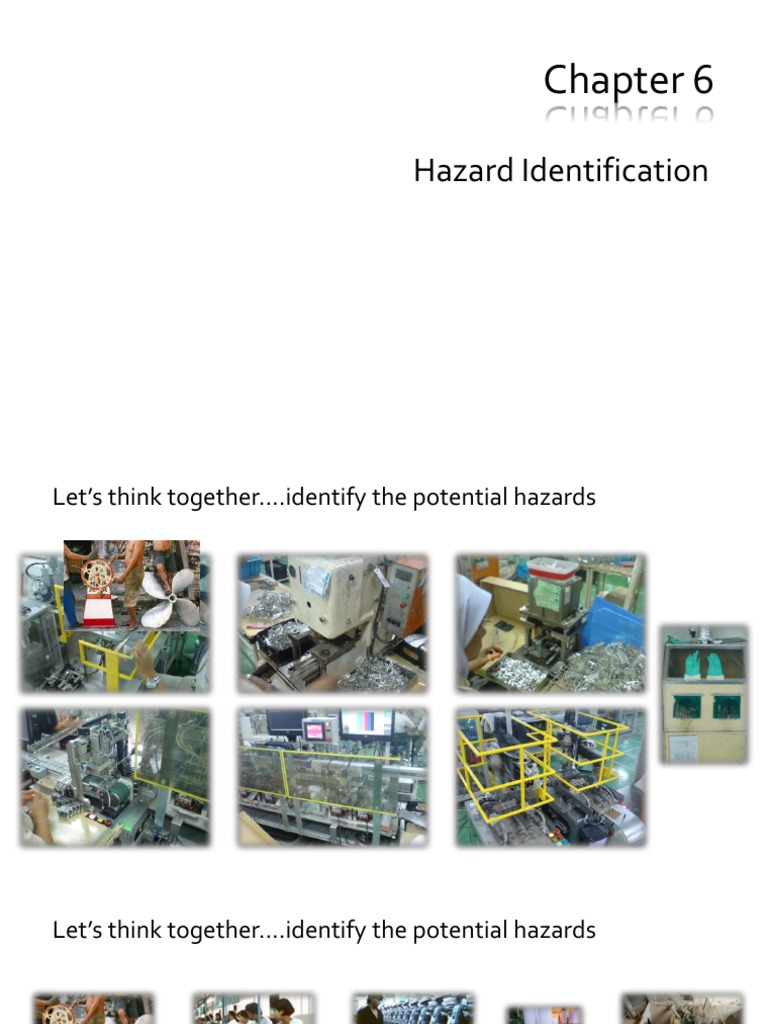 Chapter 5 - Hazard Identification | PDF | Chemical Engineering ...