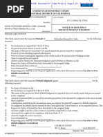 Default Judgment Process under Rule 31(5) | PDF
