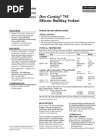 DOWSIL™ 995 Silicone Structural Sealant Technical Data Sheet | PDF ...
