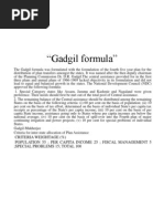 Gadgil Formula: Planning Commission Dr. D R Gadgil | PDF | Economies ...