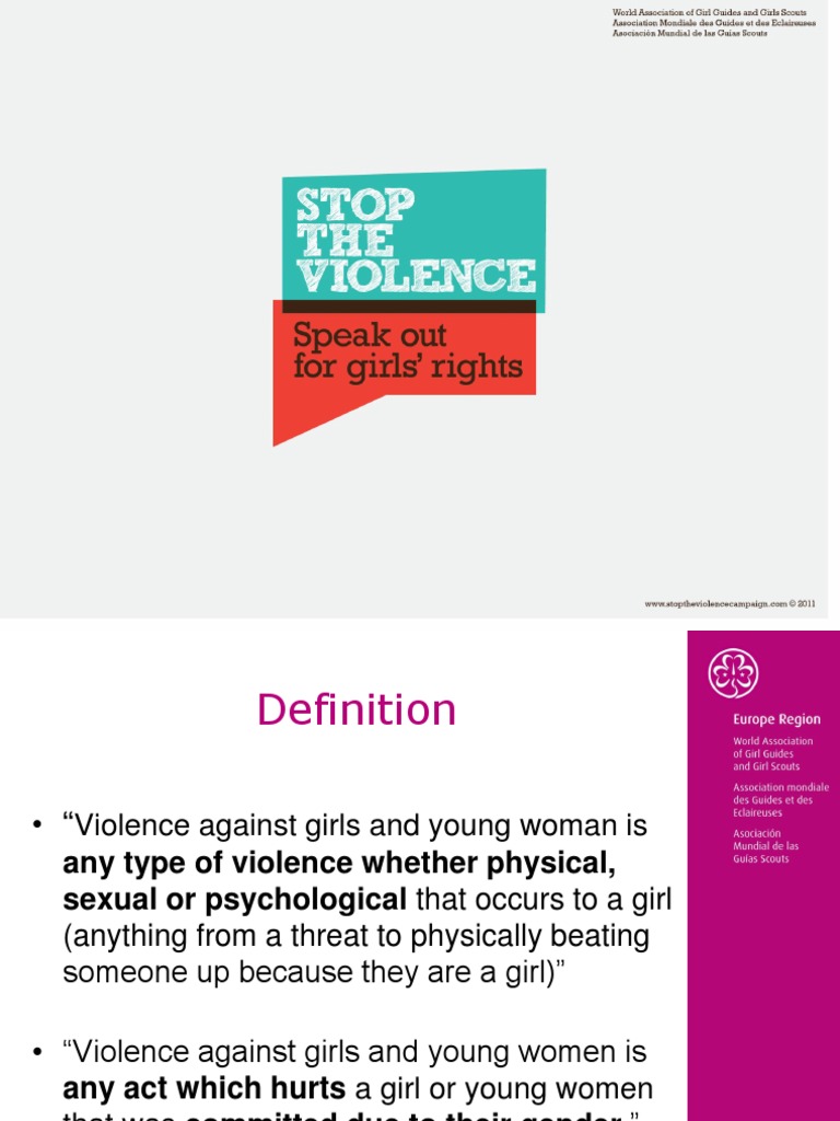 Stop The Violence Presentation Pdf