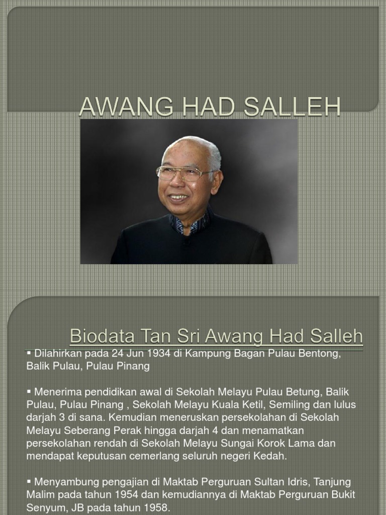 Awang Had Salleh-G1.4 | PDF