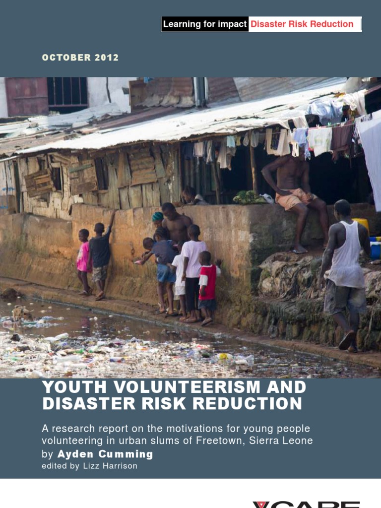 Youth Volunteerism and Disaster Risk Reduction by Ayden Cumming | PDF ...
