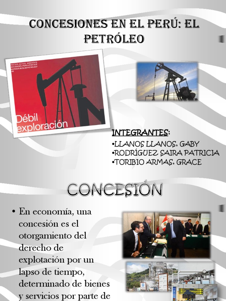 Concesiones Petroleras en Perú: Impactos y Conflictos | PDF ...