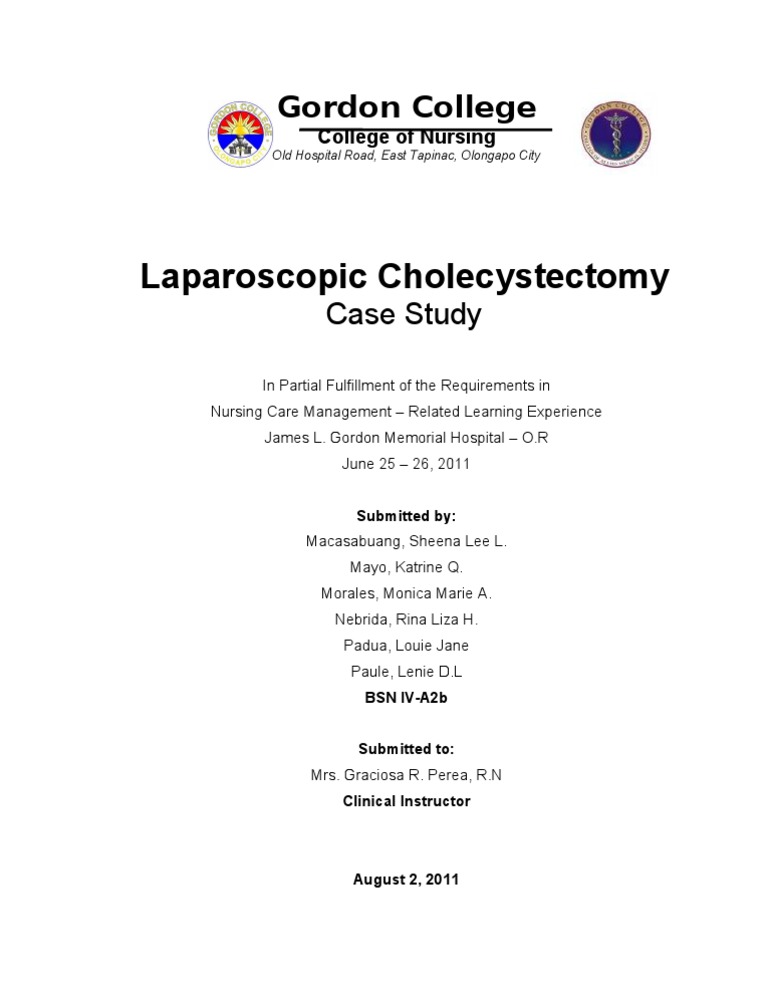 Front Page Lap Chole | PDF