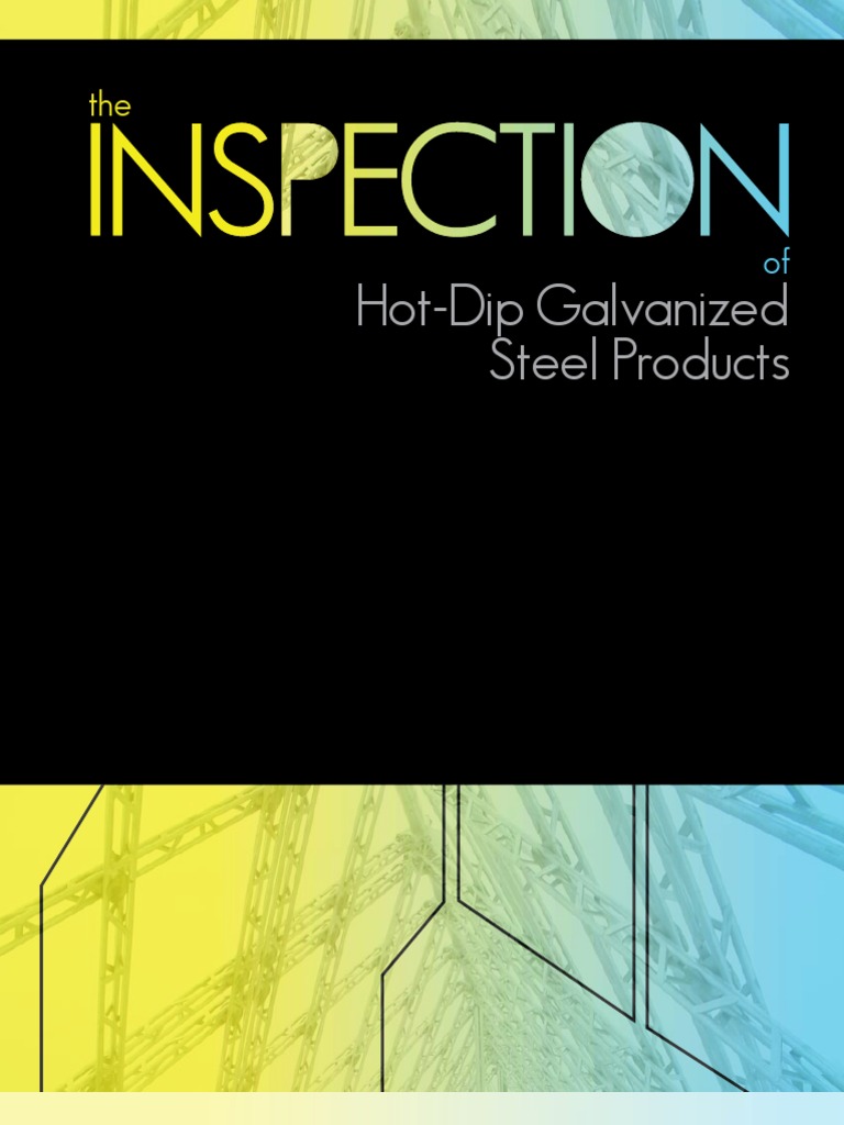 Galvanized Steel Inspection Guide | PDF | Galvanization | Corrosion