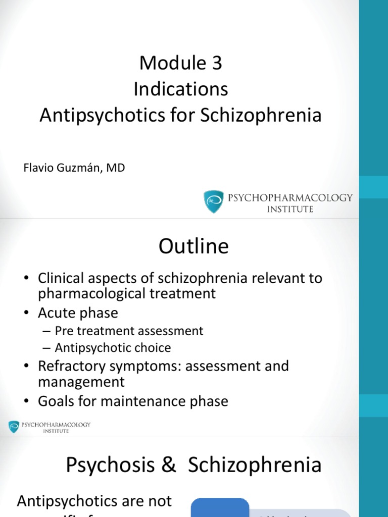 Antipsychotics for Schizophrenia | Schizophrenia | Antipsychotic