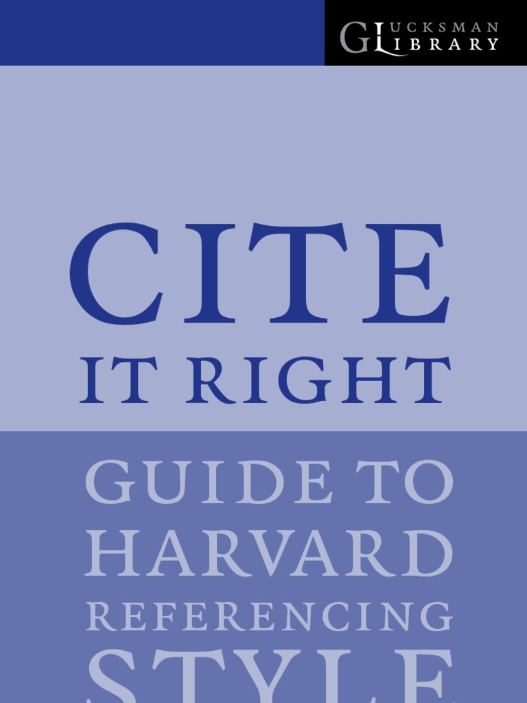 Cite It Right | PDF