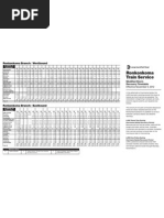 MTA Schedules | PDF | Long Island Rail Road | Metro North Railroad