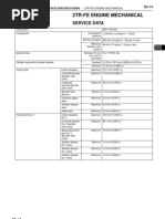 Toyota 5l Engine Specs PDF | PDF | Piston | Vehicle Technology