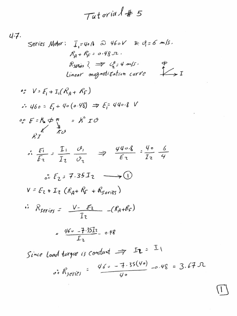 Tutorial 5 Soln | PDF