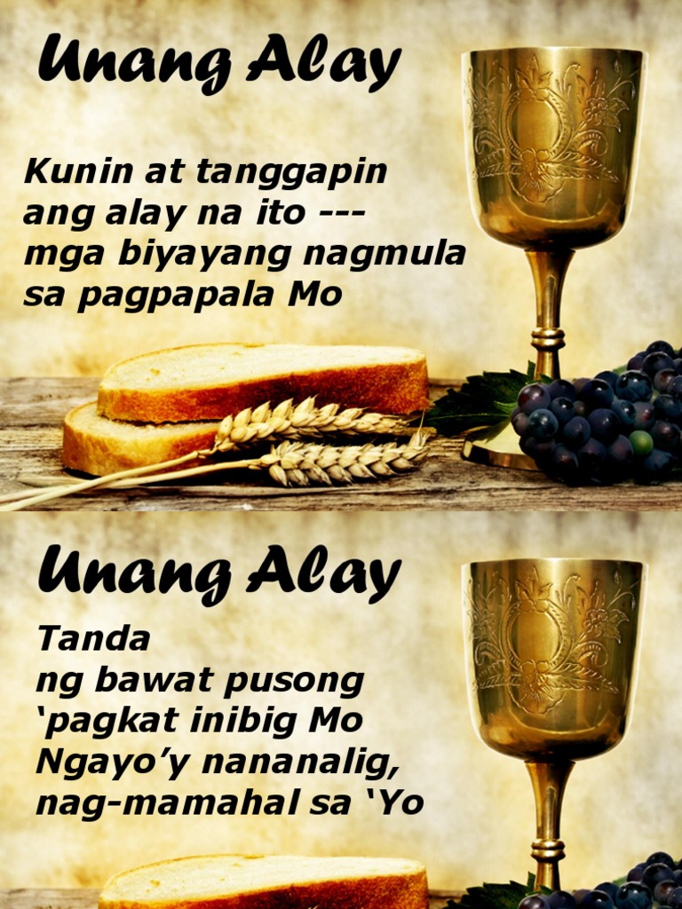 Unang Alay | PDF