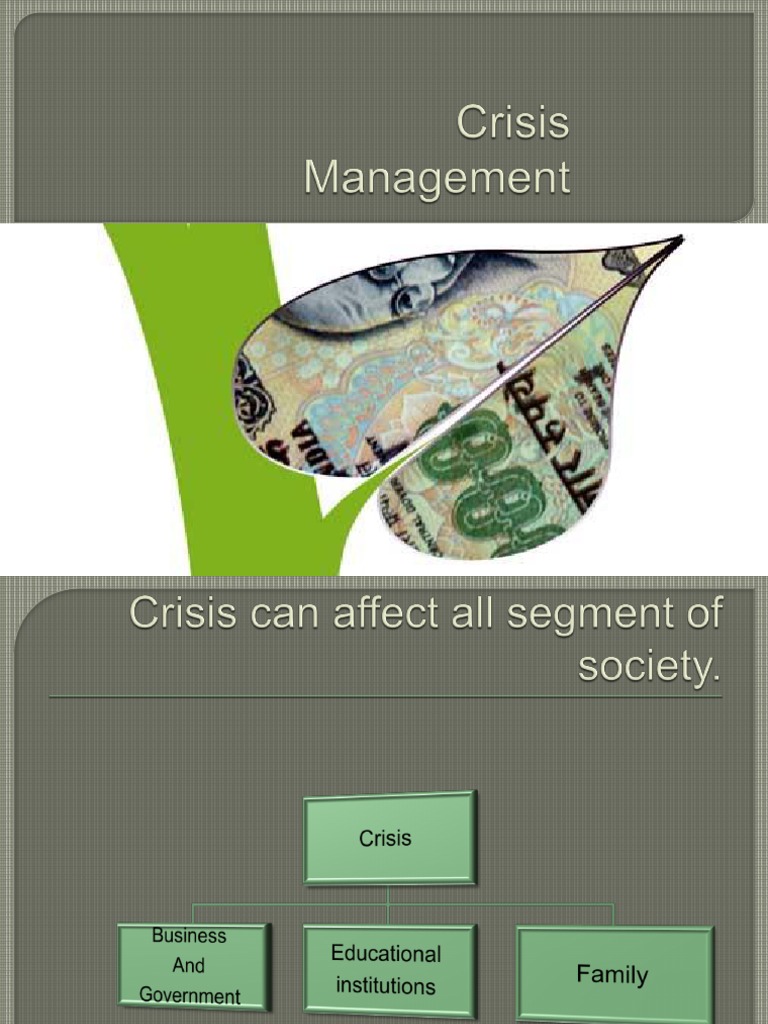 Crisis Management | PDF | Crisis Management | Emergency Management