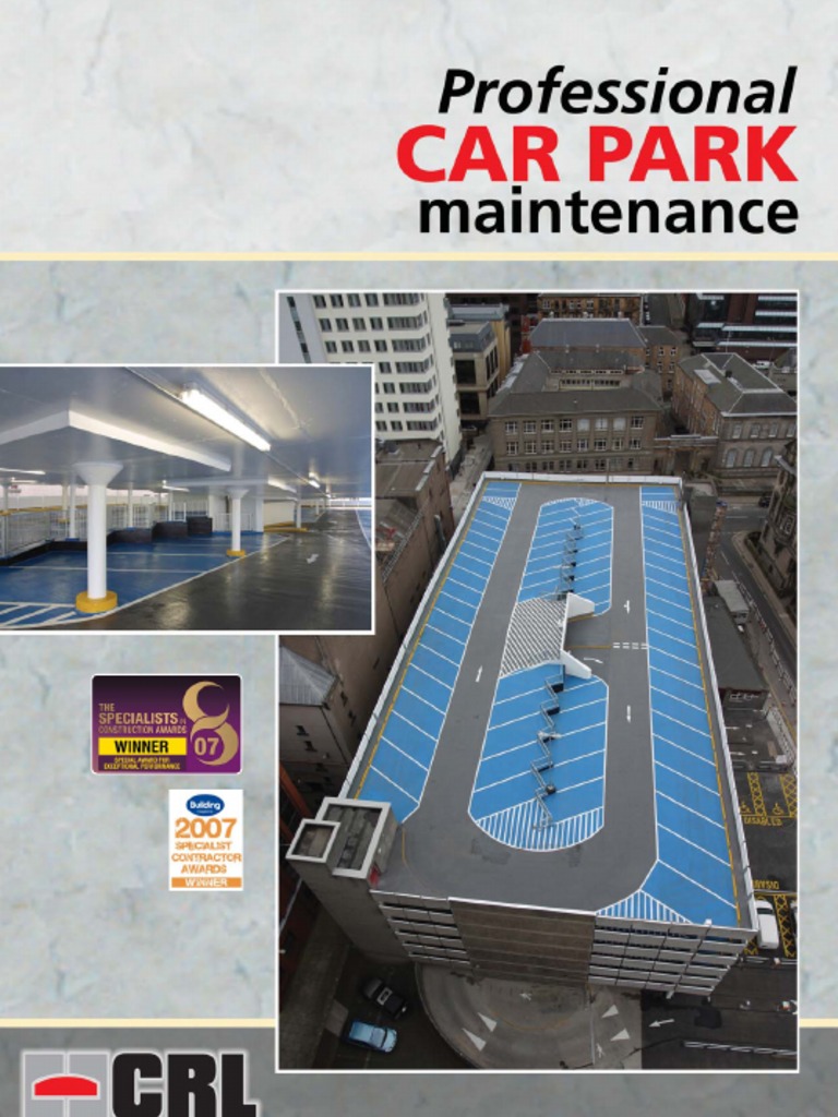 CRL Car Park Maintenance Brochure | PDF | Concrete | Car