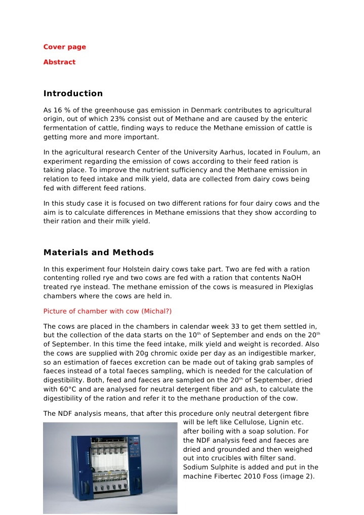 Methane Report | PDF