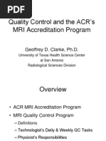 MRI QA Test | PDF | Magnetic Resonance Imaging | Imaging