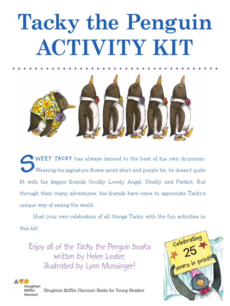 Tacky The Penguin Event Kit | PDF | Publishing | Written Communication