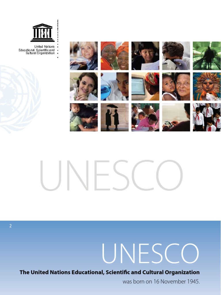 UNESCO at A Glance | PDF | Unesco | Literacy