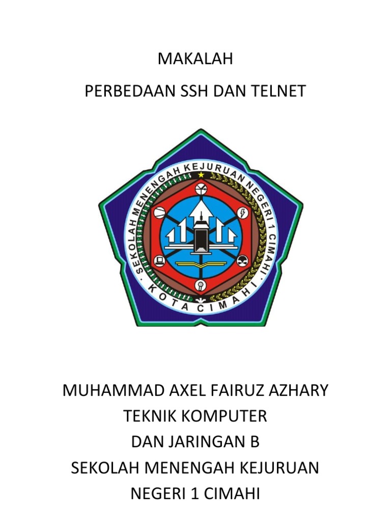 Makalah Perbedaan SSH Dan Telnet | PDF | Seni | Teknologi & Rekayasa