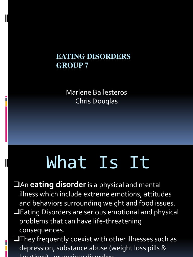 Understanding Eating Disorders: Types & Risks | PDF