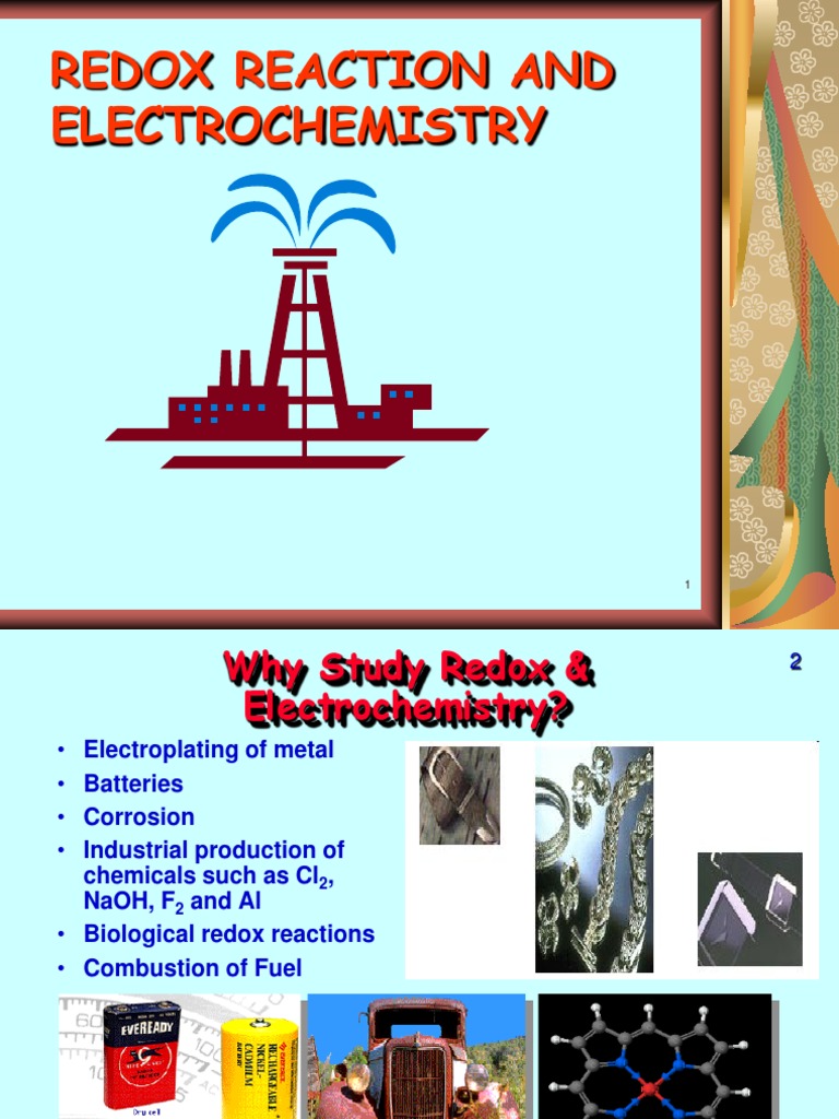 Redox Dan Electrochemistry (Kimia) | PDF | Redox | Electrochemistry
