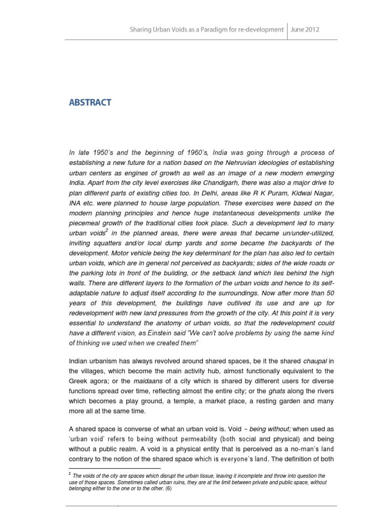 Urban Voids | PDF | Science | Philosophical Science