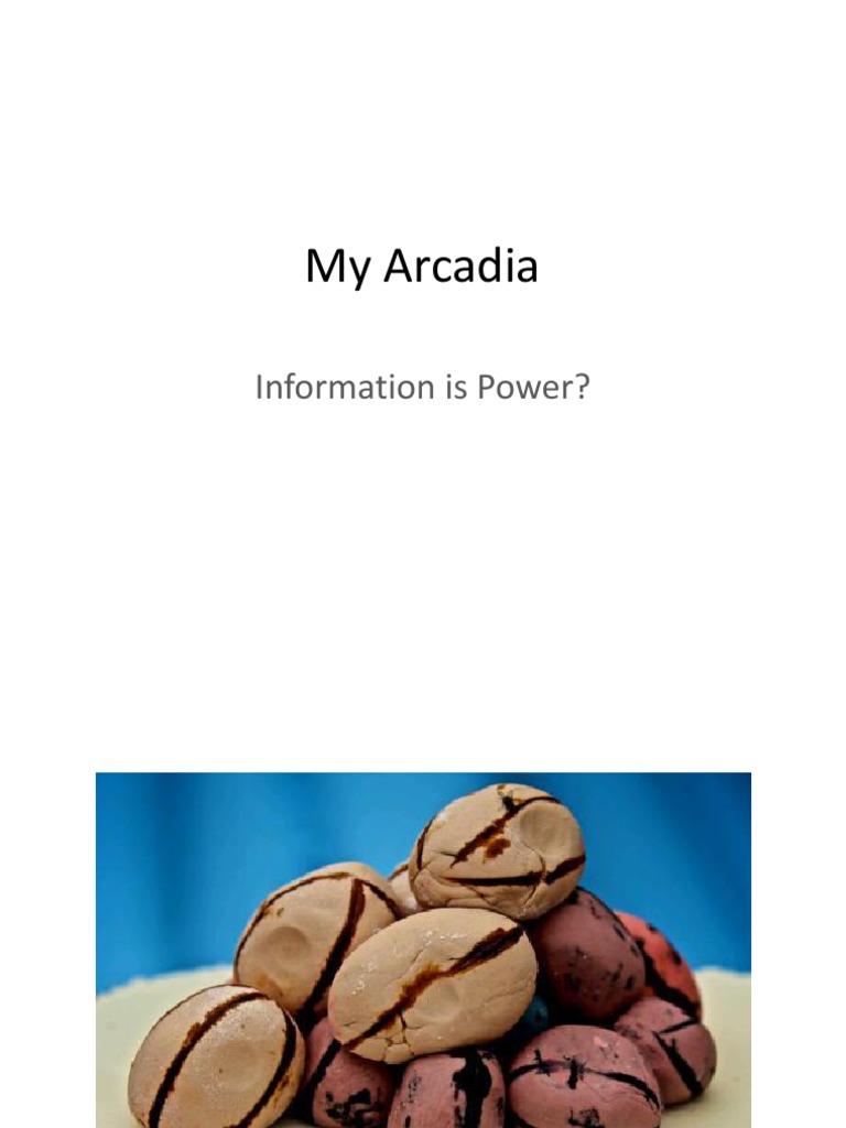 My Arcadia: Freedom and Power | PDF