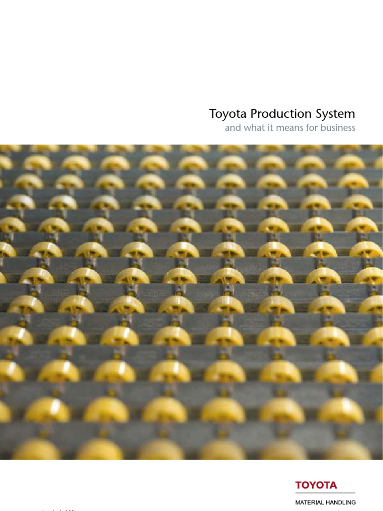 Toyota Production System Overview | PDF | Operations Management ...