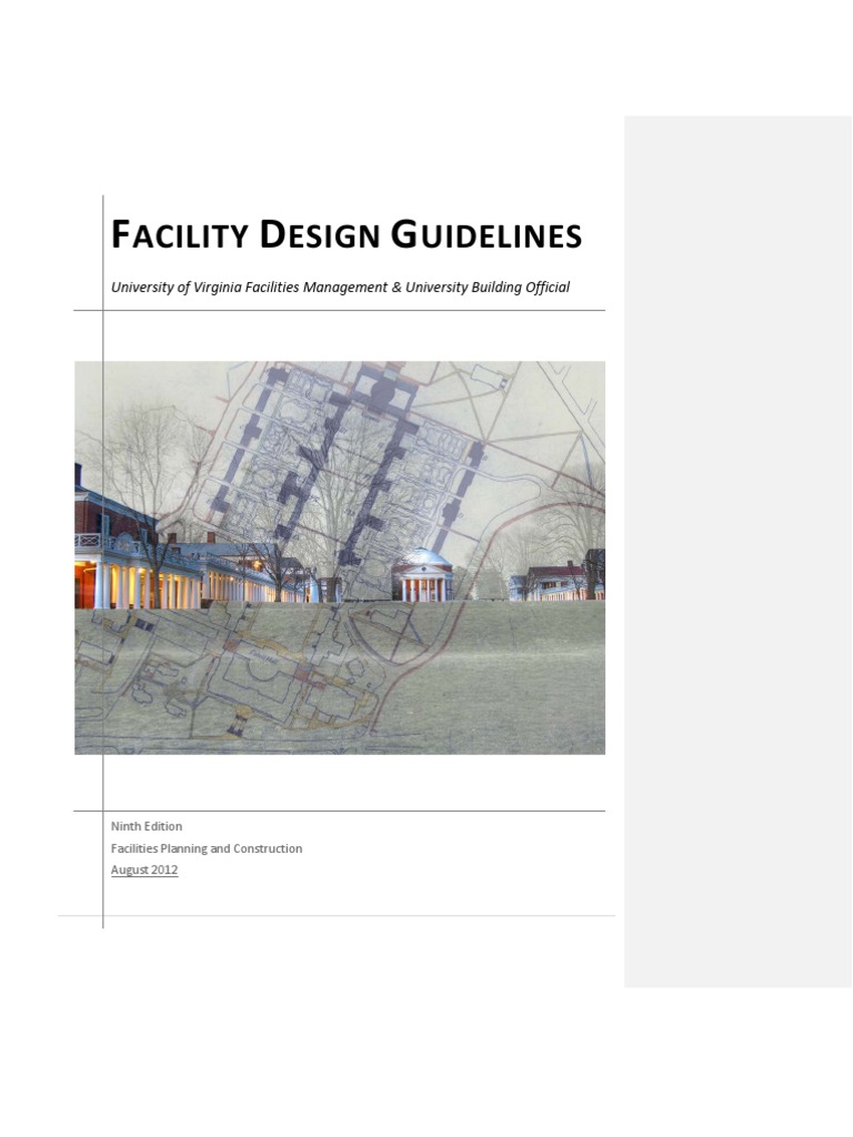 Facility Design Guideline | PDF