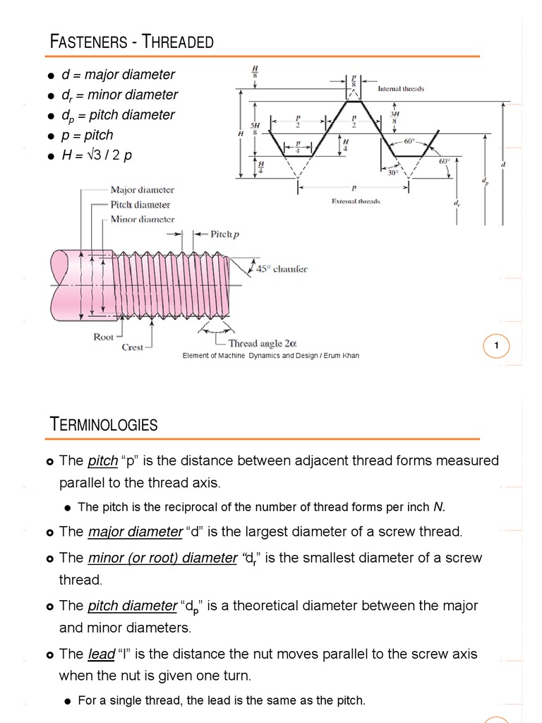 1 Screw Rivet Weld | PDF | Screw | Applied And Interdisciplinary Physics