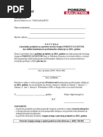 Objasnjenje Za Popunjavanje D PDV Bos | PDF