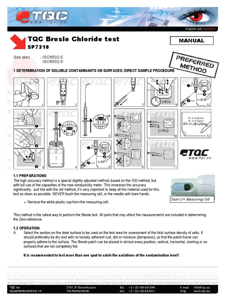 Abrasive Soluble Salt Testing Guide | PDF | Home & Garden