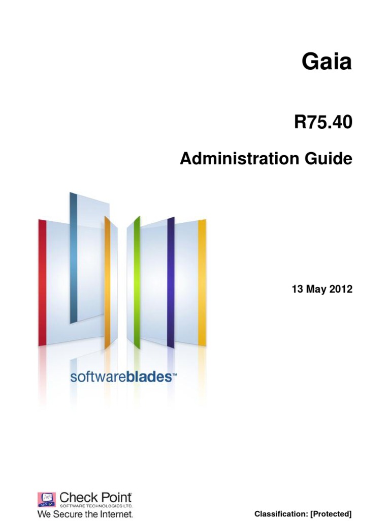 CP R75.40 Gaia AdminGuide | PDF | Command Line Interface | Web Browser