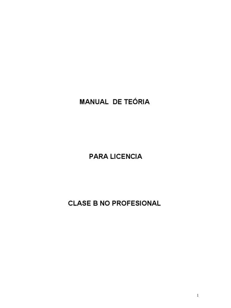 Manual Clase B | PDF | Negocios