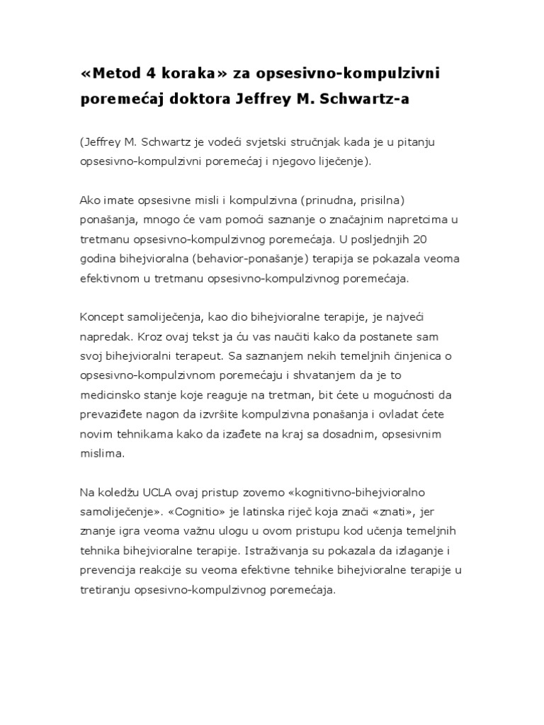 Metod 4 Koraka | PDF