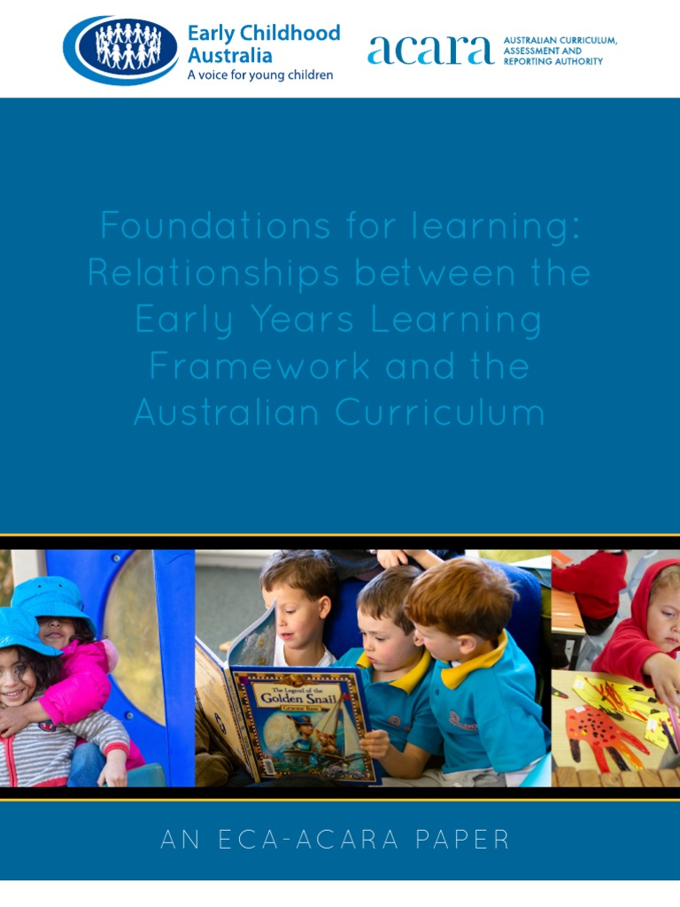 EYLF and Australian Curriculum Connections | PDF | Curriculum ...