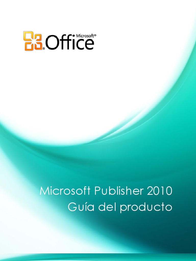 Microsoft Publisher 2010 Product Guide | PDF | Formato de Documento ...