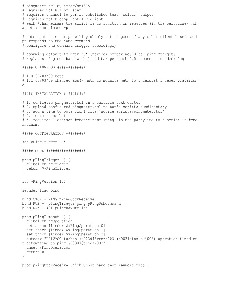 Ping Meter | PDF | Computer Data | Software Development