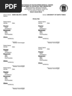 Blood Request Form Adult | PDF | Blood Transfusion | Anemia