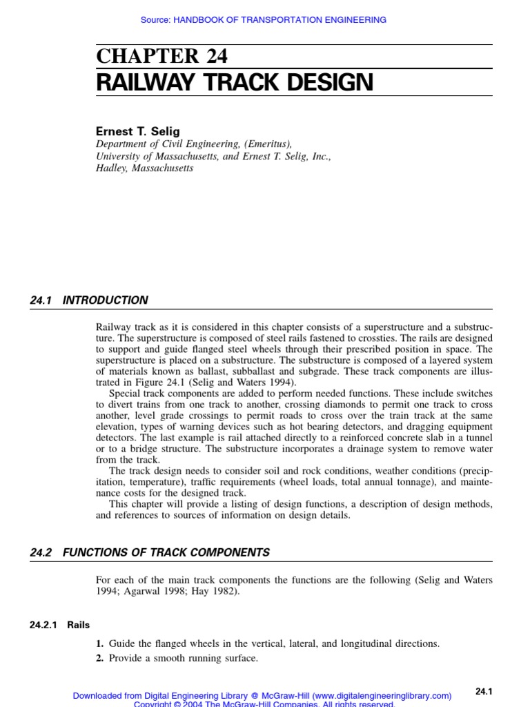 Railway Track Design | Download Free PDF | Track (Rail Transport) | Bending