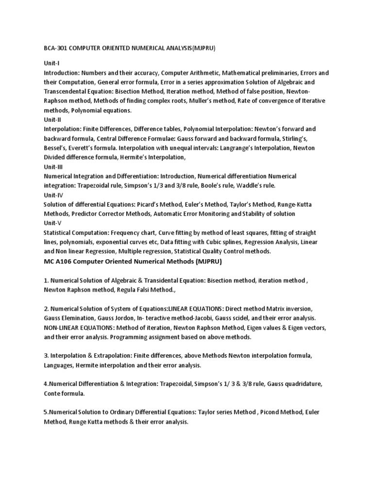 Computer Based Numerical and Statistical Techniques | PDF | Interpolation | Numerical Analysis