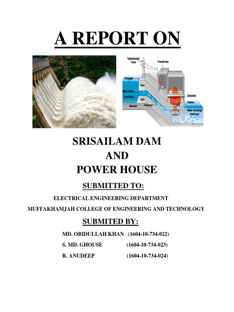 A Report On | PDF | Electric Generator | Hydroelectricity