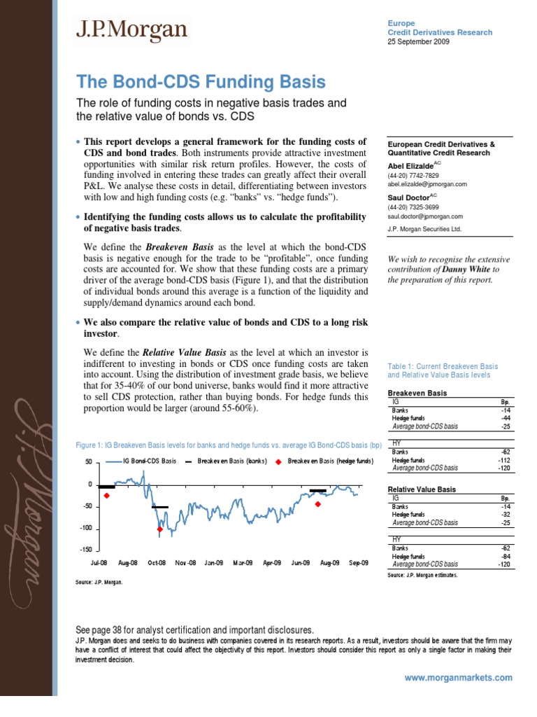 JP Morgan CDS Bond Basis | Download Free PDF | Bonds (Finance ...